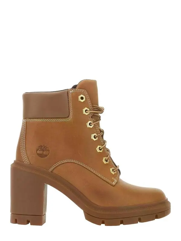 Timberland Lace-up Block-heel Boots - Brown