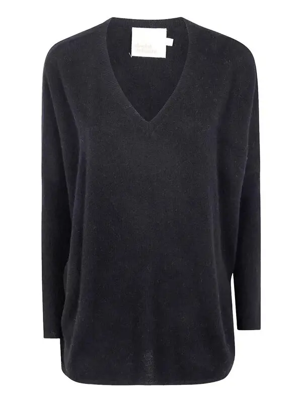 ABSOLUT CASHMERE V-neck Cashmere Sweater - Black