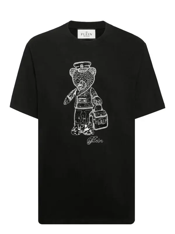 Philipp Plein Teddy Bear-print T-shirt - Black