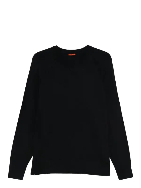 Barena Venezia Raglan-sleeve Sweater - Black