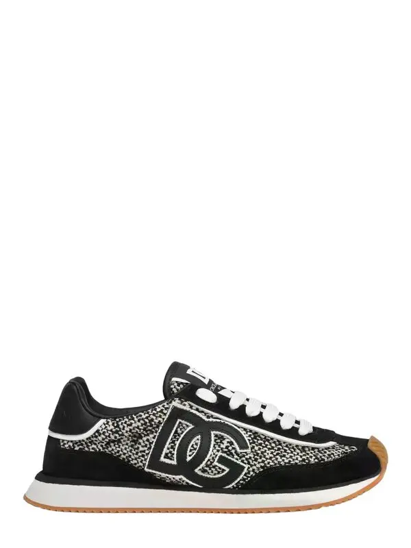 Dolce & Gabbana Logo Sneakers - Black
