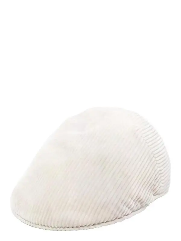 Brunello Cucinelli Corduroy Beret - Neutrals