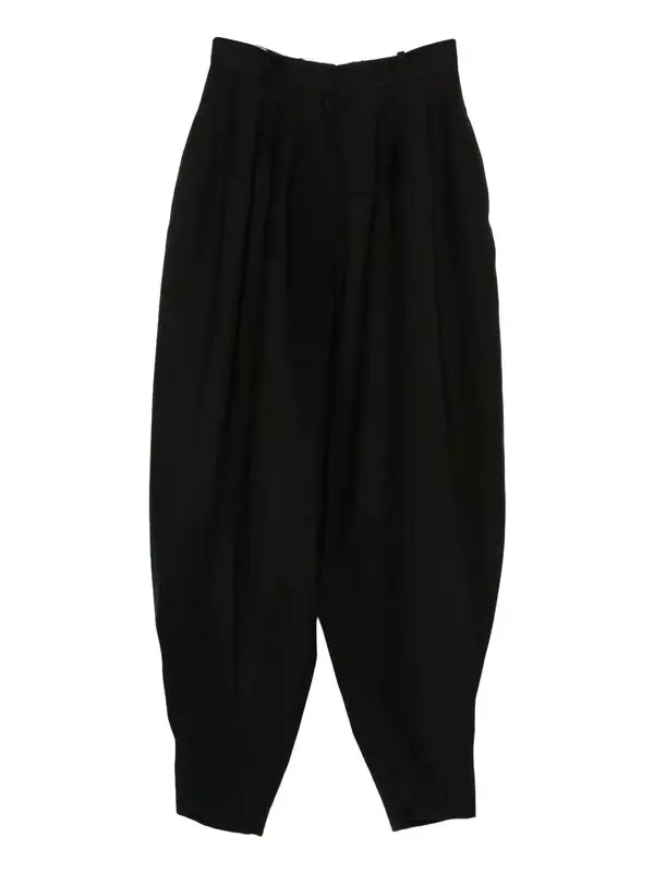 Viktor & Rolf Pleated Balloon Trousers - Black