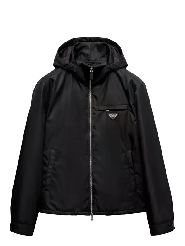 Prada Re-nylon Blouson Jacket - Black