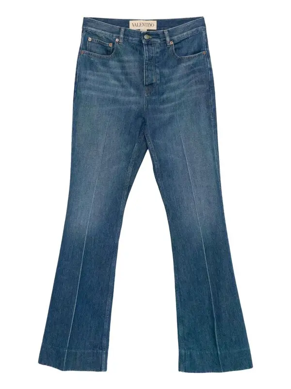 Valentino Garavani Flared Jeans - Blue