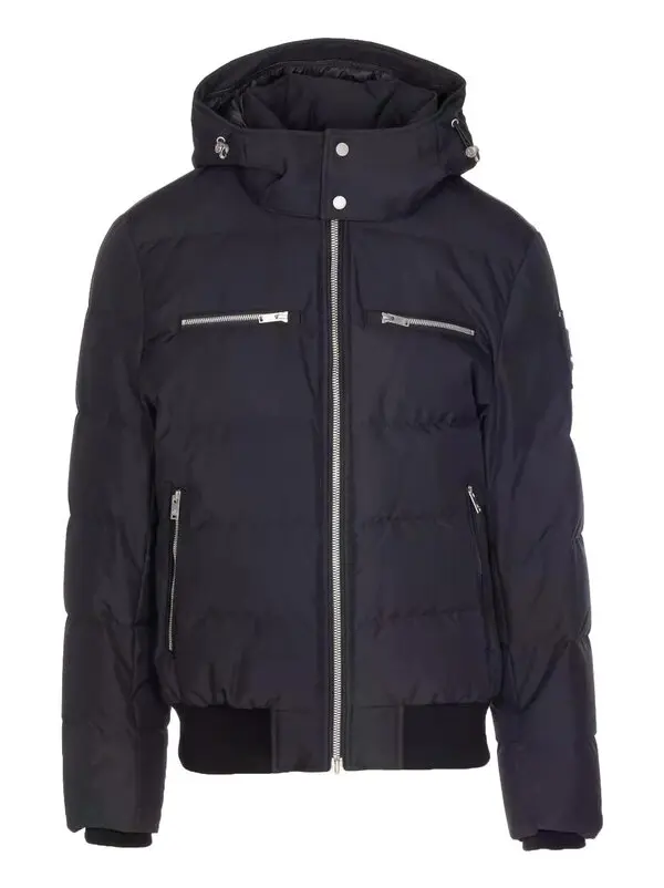 Moose Knuckles Quilted Jacket - Black