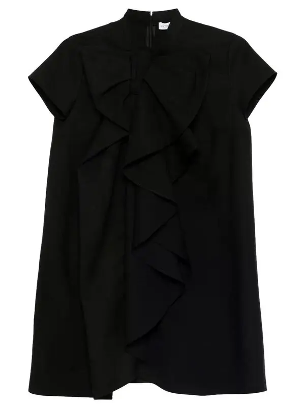 Viktor & Rolf Bow-detail Mini Dress - Black