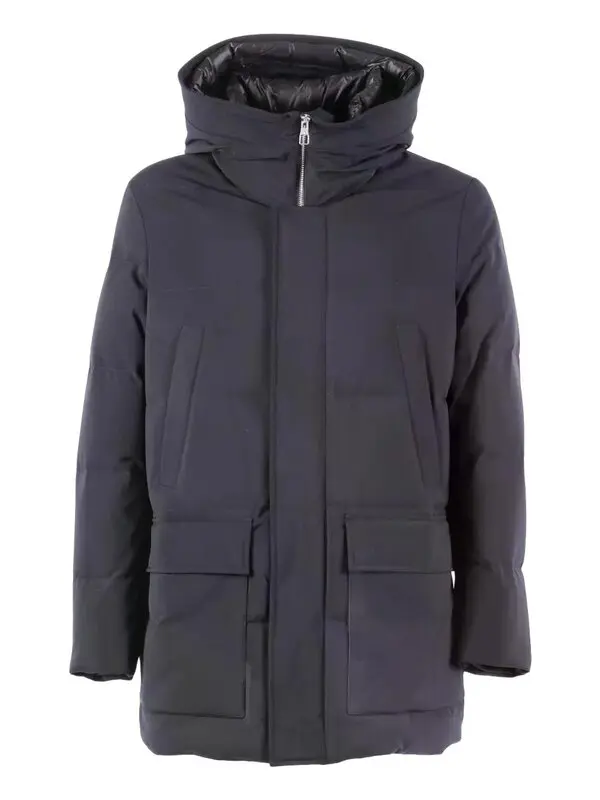 MONTECORE Hooded Padded Coat - Black