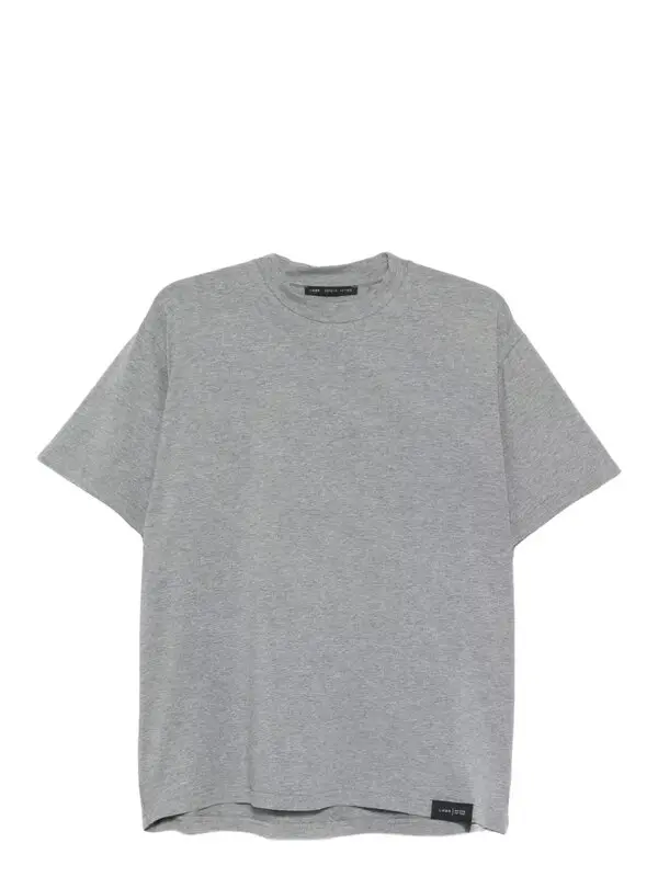 LOW BRAND Short-sleeved Crew-neck T-shirt - Grey