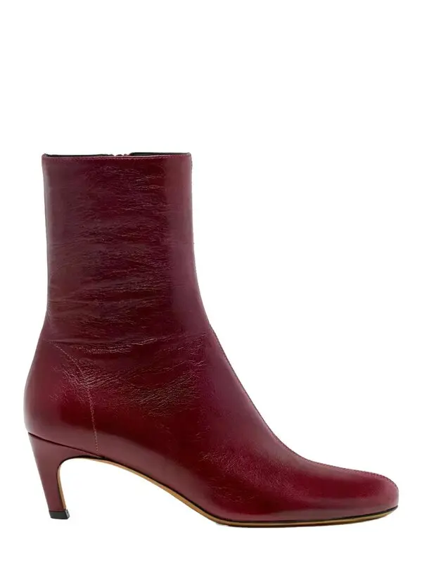 Proenza Schouler Leather Ankle Boots - Red