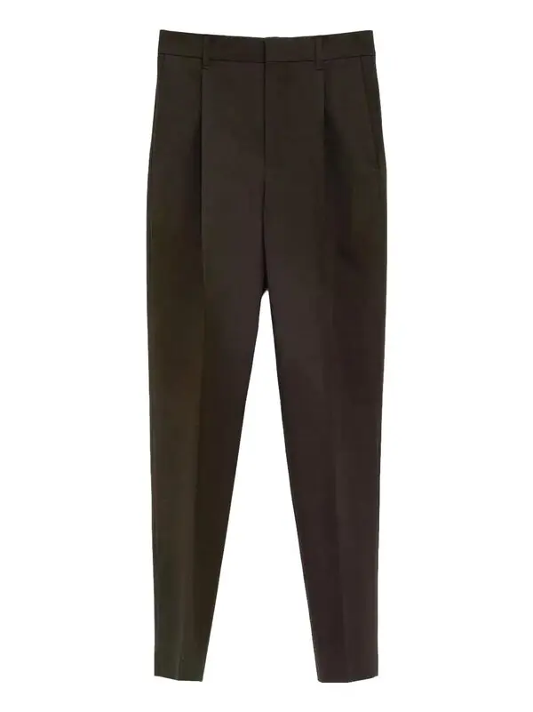 Jacquemus Pleated-pocket Trousers - Brown