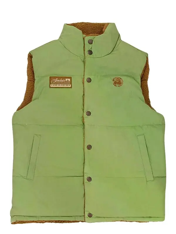 SINCLAIR Logo-patch Gilet - Green