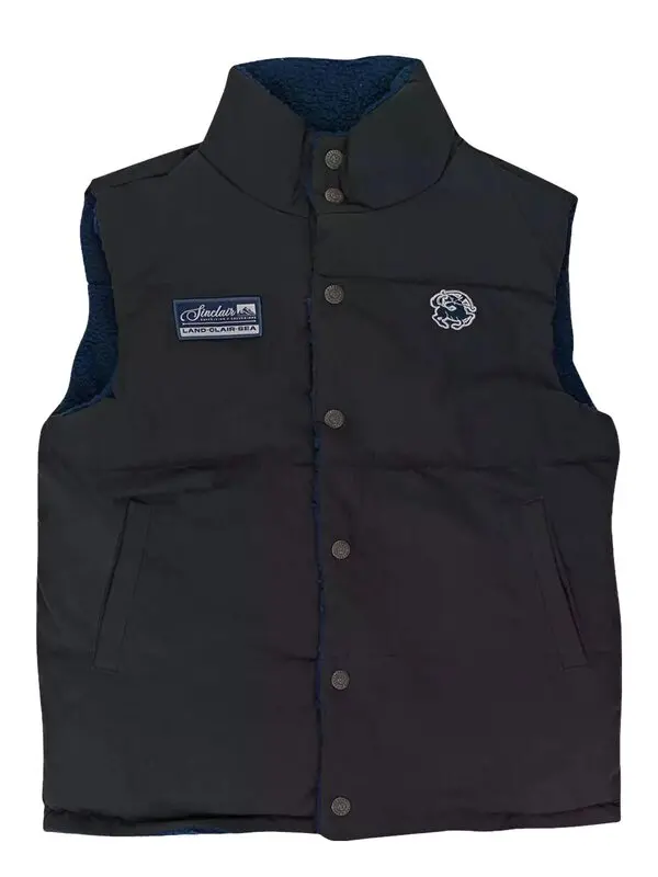 SINCLAIR Quilted Puffer Vest - Black
