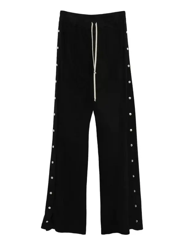 Rick Owens Drawstring Wide-leg Trousers - Black