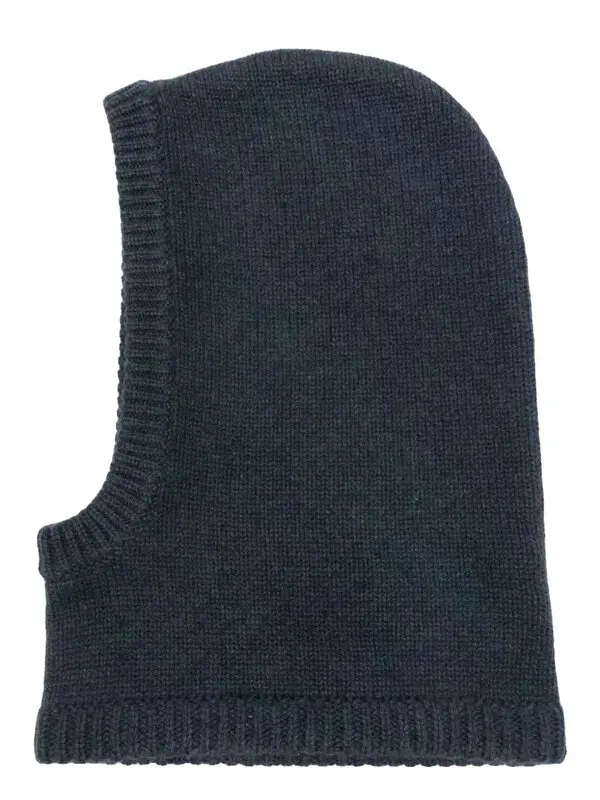 LISA YANG Ribbed Knit Balaclava - Blue