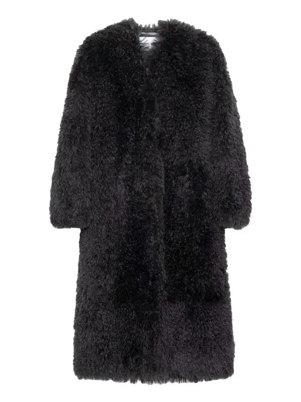 STAND STUDIO Carolina Faux-fur Coat - Grey