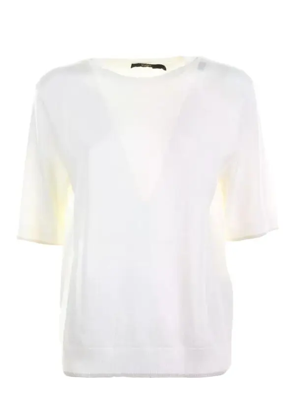 Seventy Short-sleeve Crew-neck Top - White