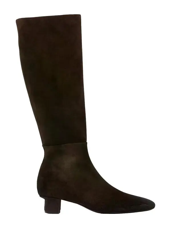 Marsèll Suede Knee-high Boots - Brown
