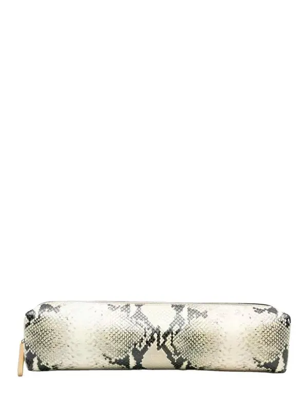 Khaite Kye Pencil Case Clutch Bag - Neutrals