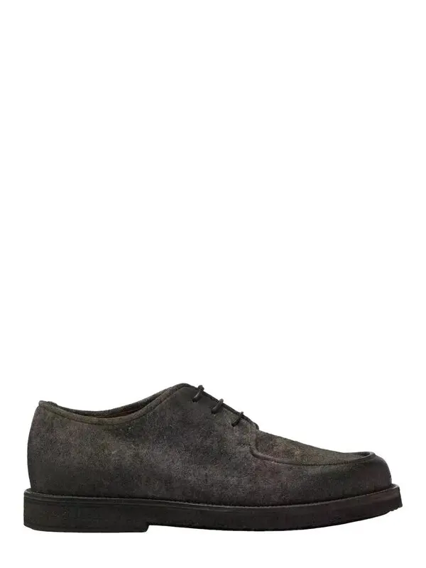 Marsèll Suede Lace-up Derby Shoes - Black