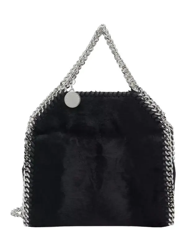 Stella McCartney Falabella Chain-detail Tote Bag - Black