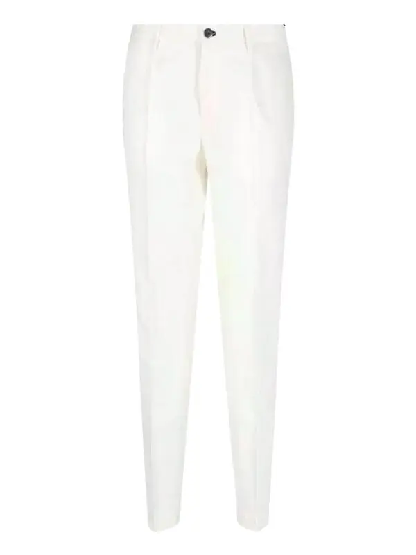 Incotex Pleated-front Trousers - White