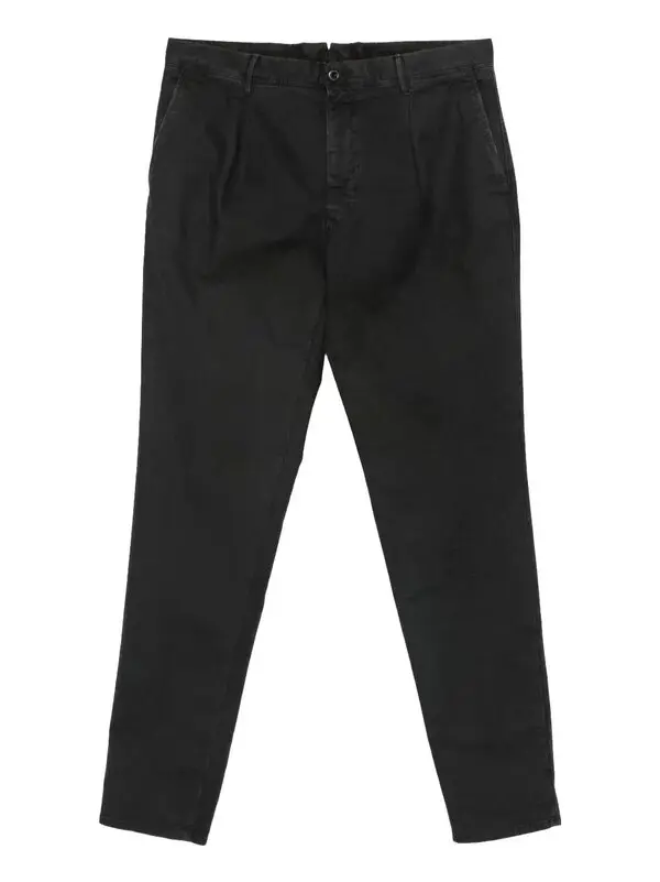 Incotex Pleated-pocket Trousers - 936 Anthracite