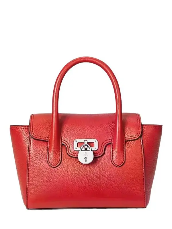 Ralph Lauren Tanner Satchel - Orange