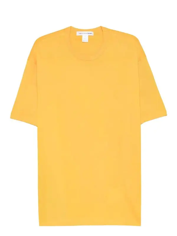 Comme Des Garçons Round-neck T-shirt - Yellow