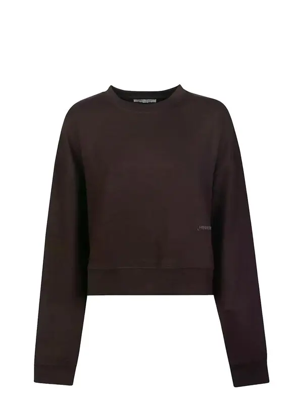 HINNOMINATE Cropped Sweatshirt - Brown