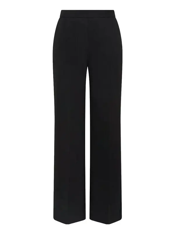 Malìparmi Pressed-crease Trousers - Black