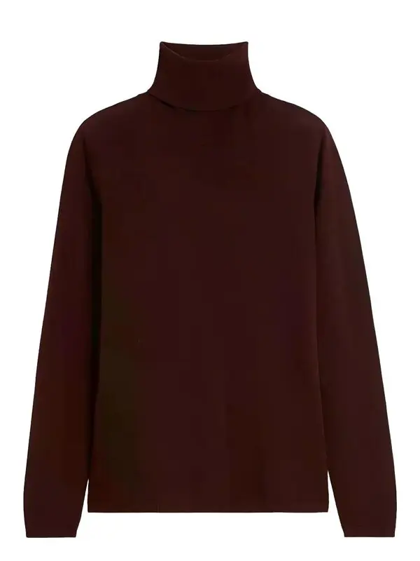 Max Mara Turtleneck Sweater - Red