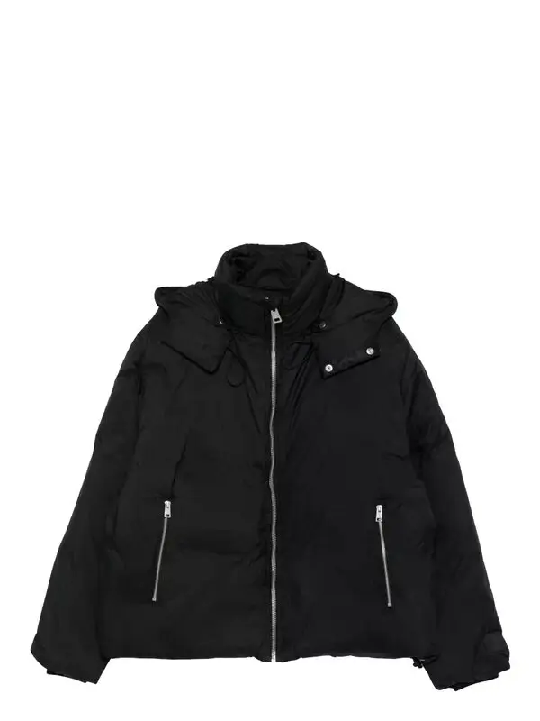 ÉTUDES STUDIO Hooded Zip-front Jacket - Black