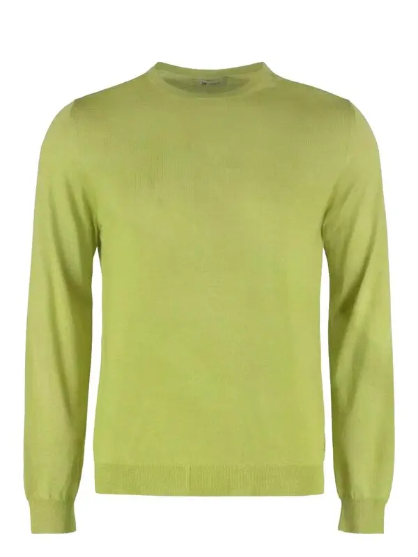 THE (ALPHABET) Ribbed-trim Sweater - Green
