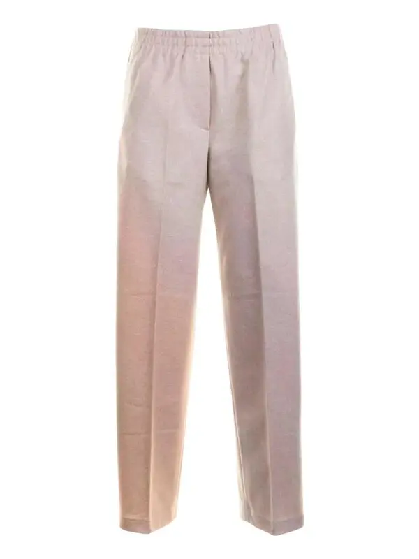 Seventy Elastic-waist Trousers - Neutrals