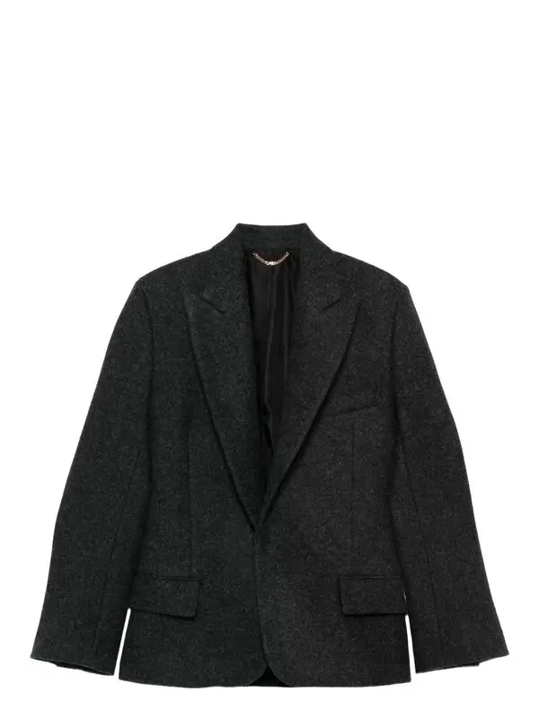 Victoria Beckham Single-breasted Jacket - Grey