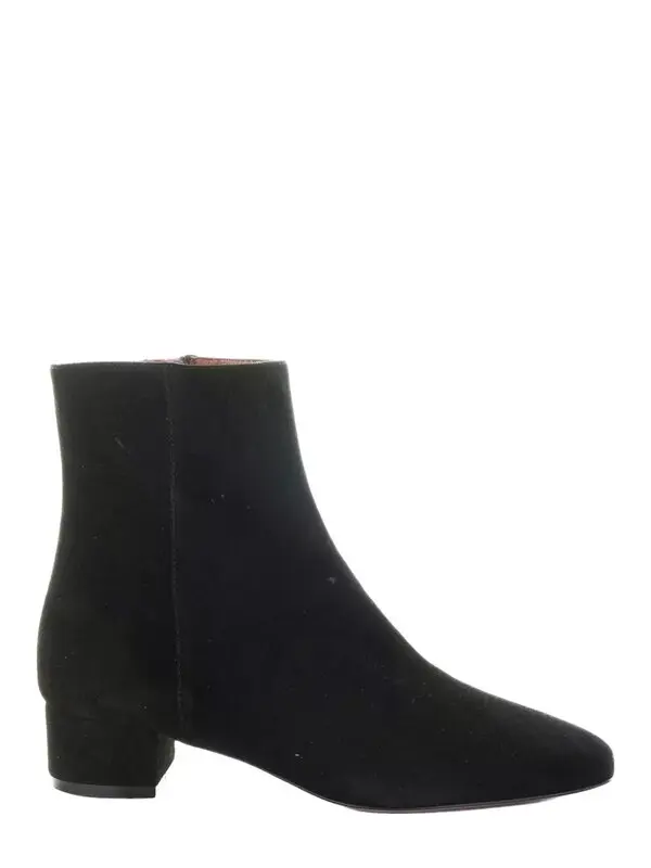 Roberto Festa Suede Zipped Ankle Boots - Black