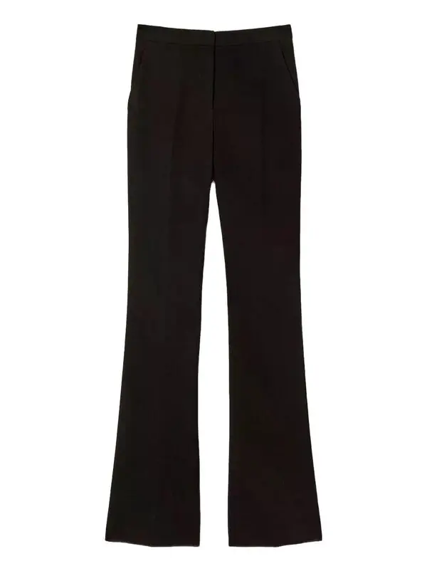 TWINSET Flared Side-pocket Trousers - Black