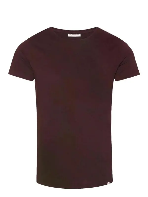Orlebar Brown Round-neck Cotton T-shirt - Red