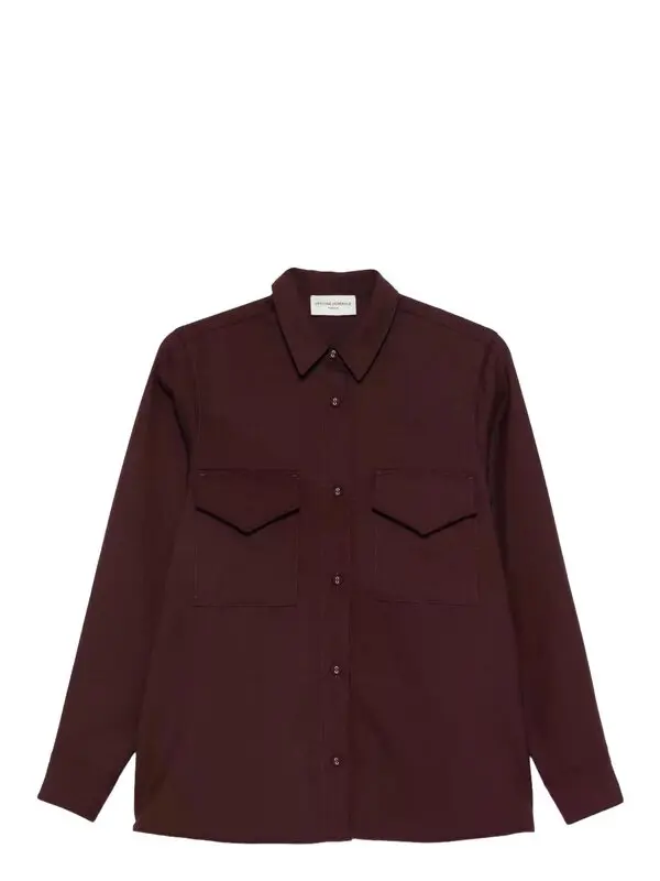 Officine Générale Double-pocket Button-down Shirt - Red