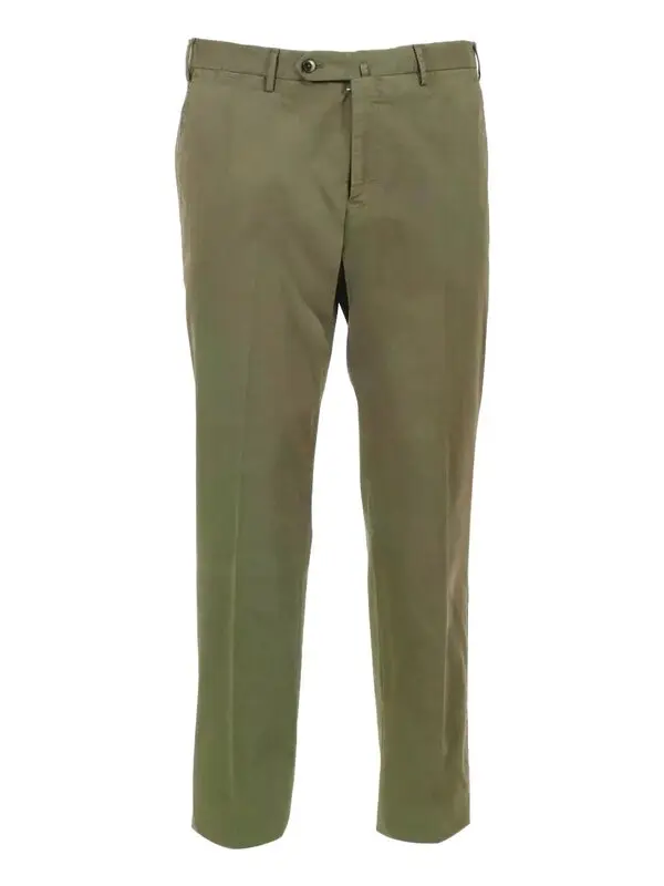 PT TORINO Button-fastening Trousers - Green