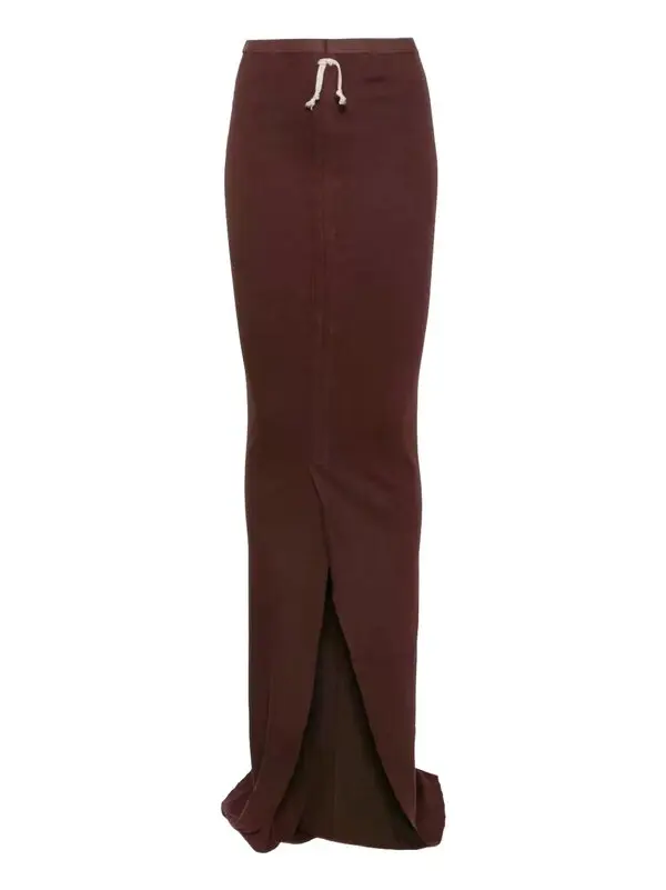 Rick Owens High-waisted Skirt - Brown