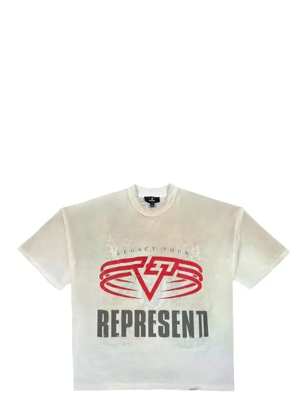 REPRESENT Living Legacy Tour Graphic Tee - White