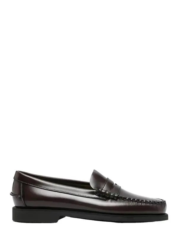 SEBAGO Penny Leather Loafers - Brown