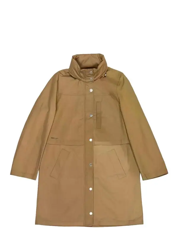 Bimba Y Lola Buttoned Raincoat - Brown