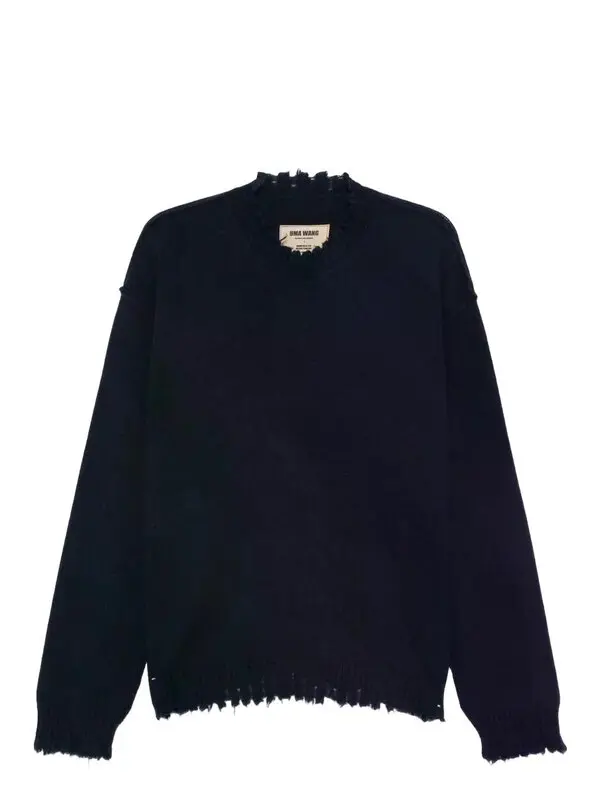 UMA WANG Cashmere Jumper - Blue