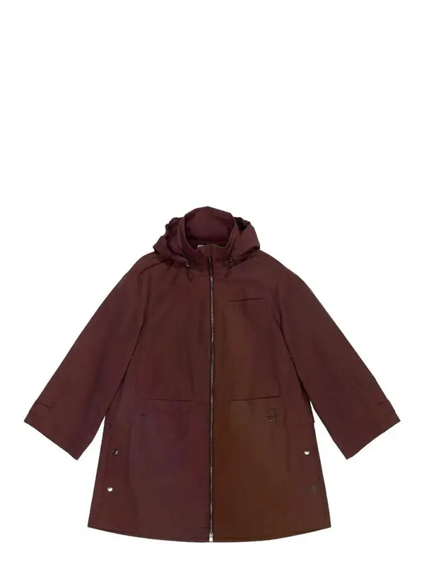 Bimba Y Lola Hooded Raincoat - Red