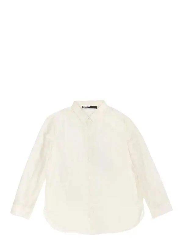 Bimba Y Lola Long-sleeve Button-down Shirt - Neutrals