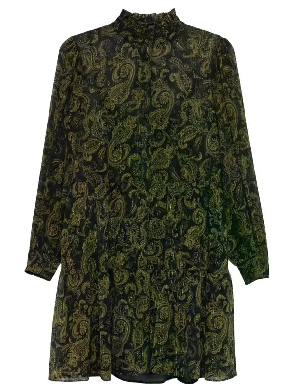 Michael Kors Paisley-print Dress - Green