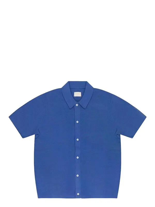 Aimé Leon Dore Cardigan Shirt - Blue